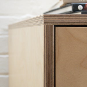Birch Ply Cabinet Modular Drawers Customisable Castors / - Etsy