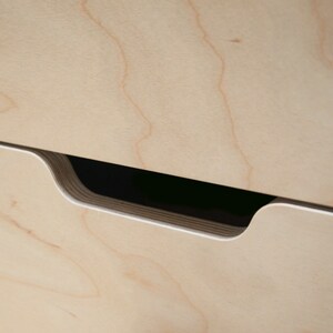 Birch Ply Cabinet Modular Drawers Customisable Castors / - Etsy