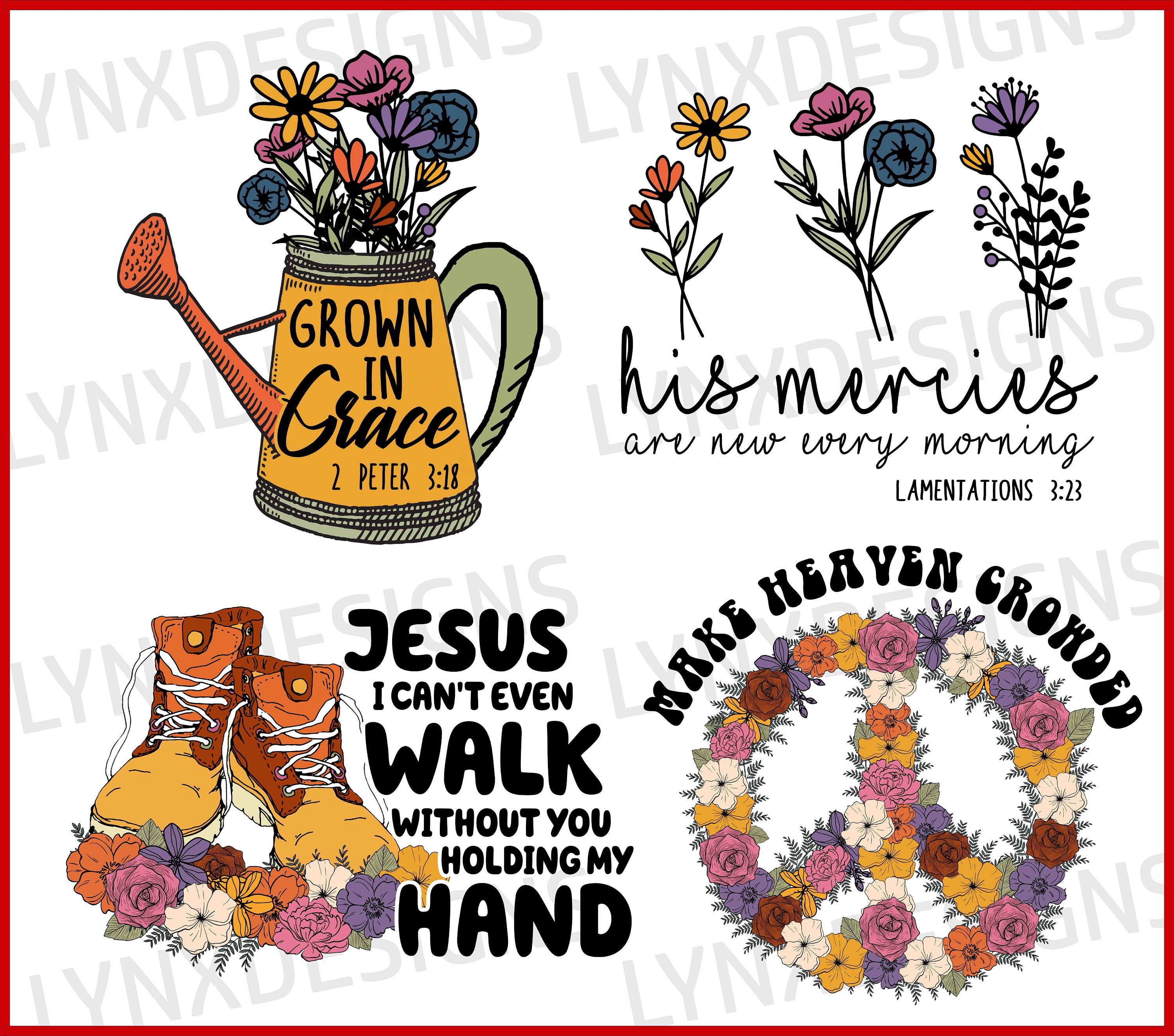 Christian Png Bundle Christian Png Sublimation Faith Png - Etsy