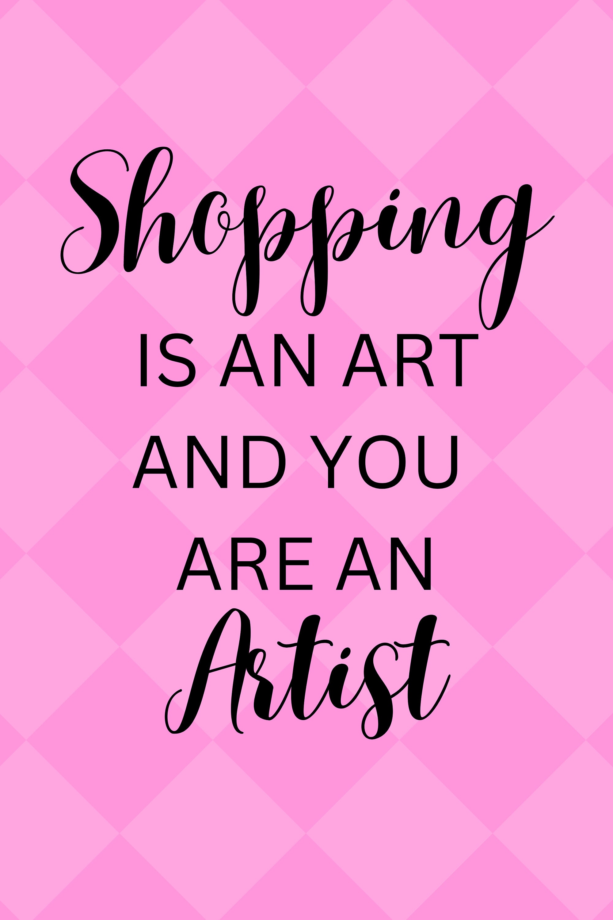 Pink Printable Boutique Sign Bundle, Funny Shop Signs, Boutique Decor ...