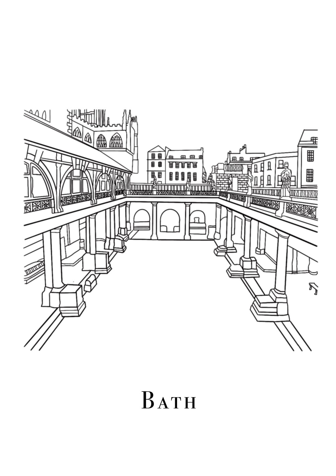 Custom City Location Sketch - Etsy