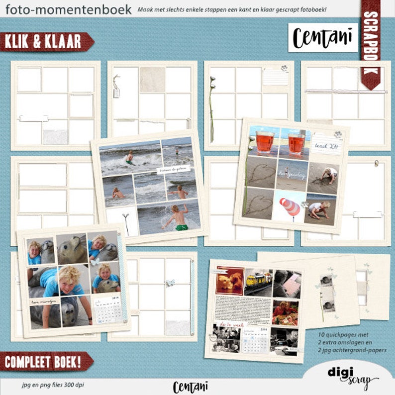 Quickpages to Make a Phenomenal Photobook, Easy Digital Scrapbooking ...