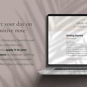 MINIMAL Inspirational Notion Covers | Beige Aesthetic | Motivational ...