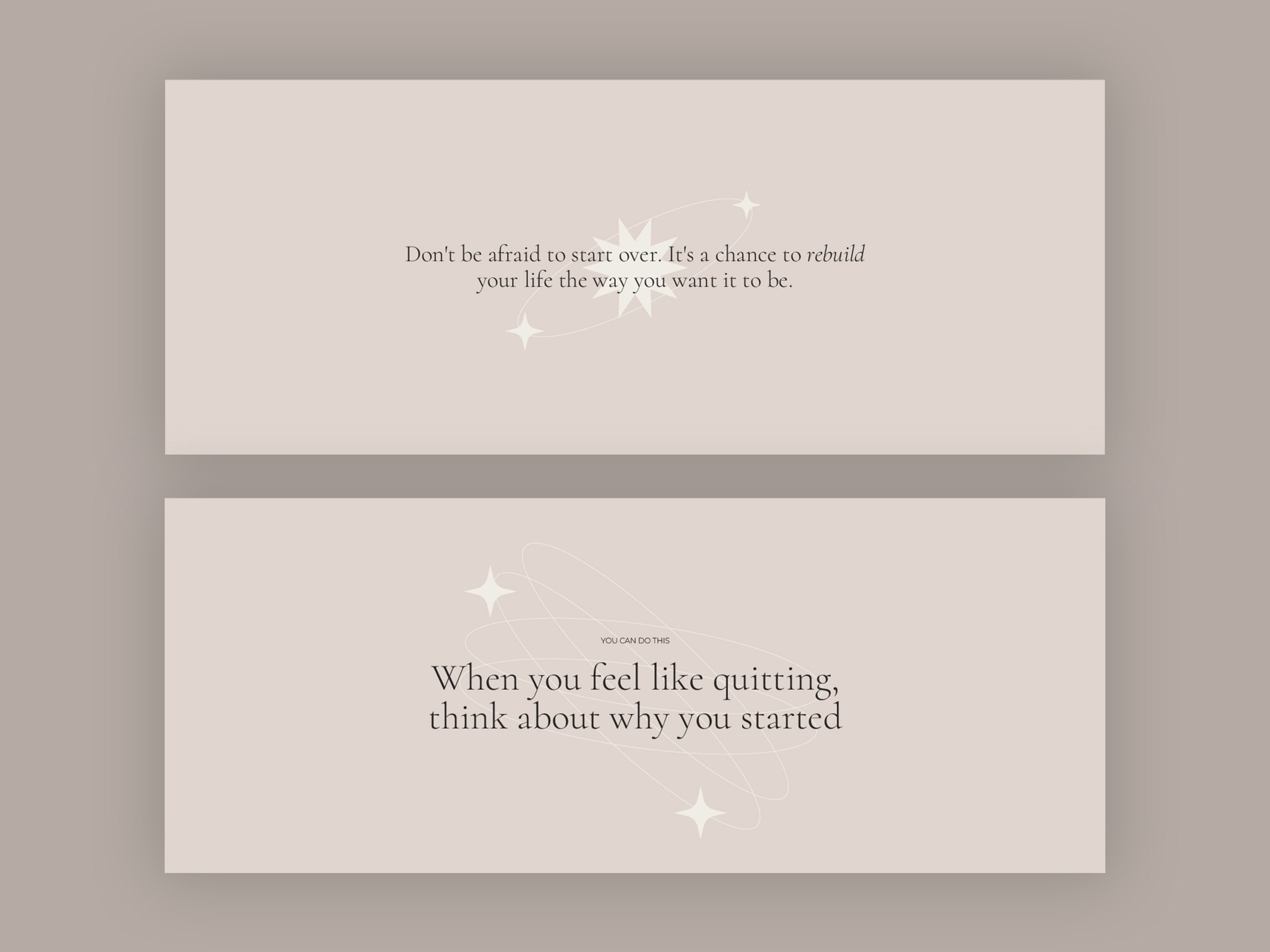 MINIMAL Inspirational Notion Covers | Beige Aesthetic | Motivational ...