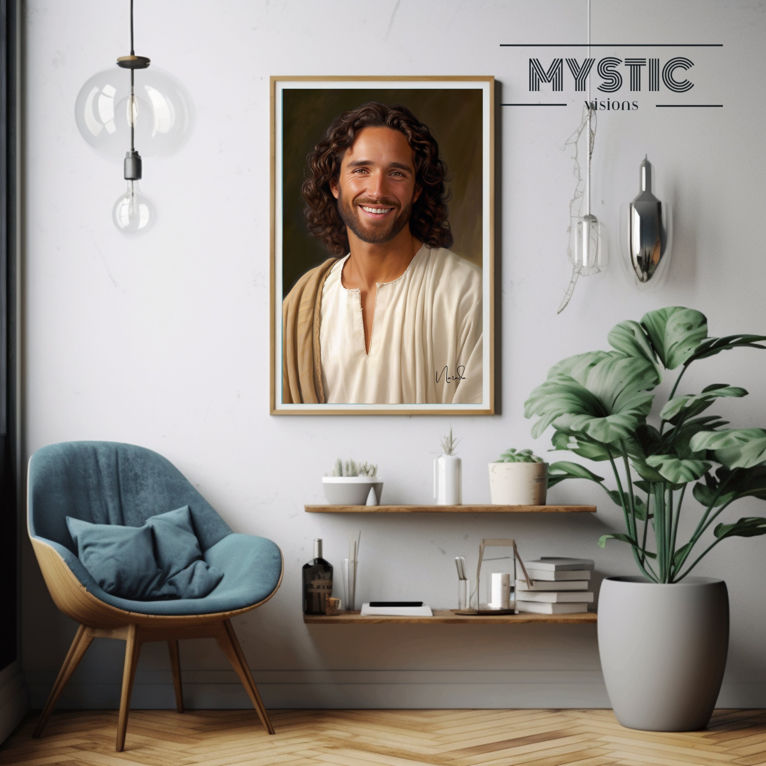 Jesus Christ Poster, Jesus Christ Print, Jesus Painting, Jesus Christ ...