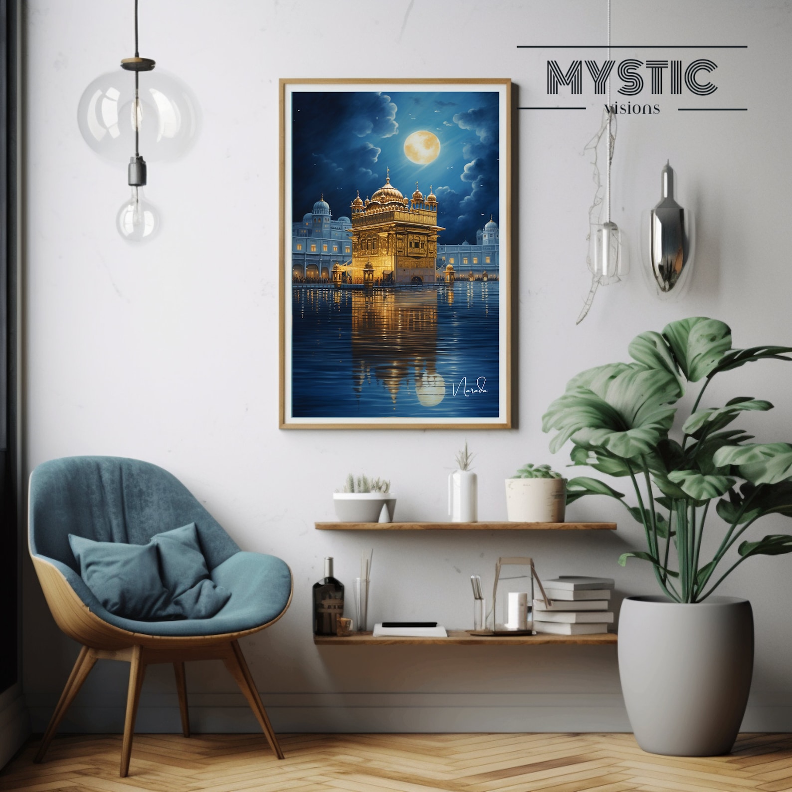 Sikh Wall Art Golden Temple Digital Download Sikh Art Painting Sikh ...