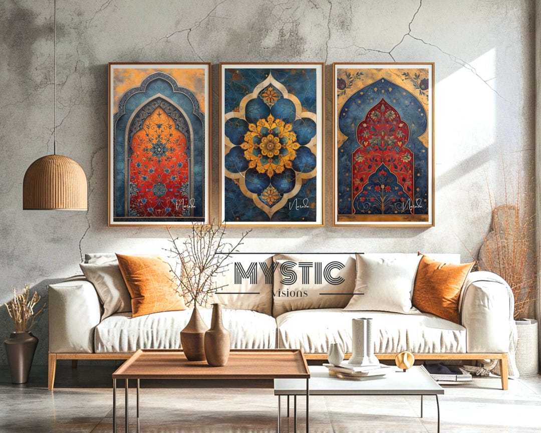 Sacred Mandala Print, Digital Download, Sacred Geometry Wall Art, Yoga ...