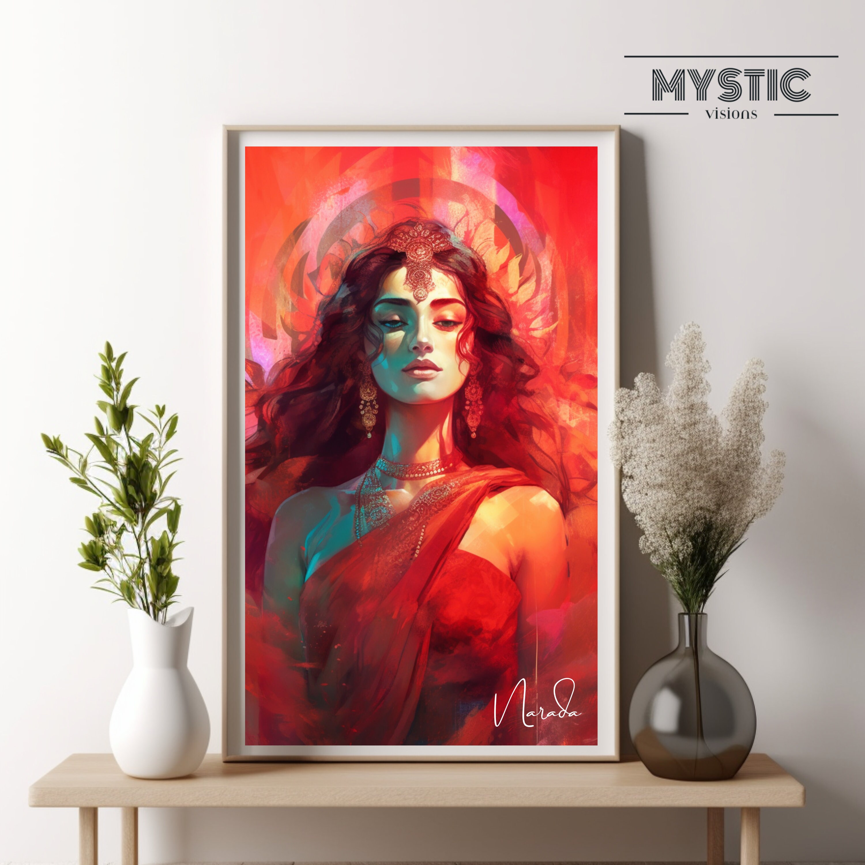 Shiva Shakti Wall Art, Hindu God Illustration, Hindu God Art, Hindu ...
