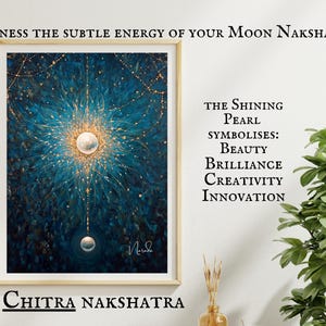 Custom Moon Nakshatra Art, Vedic Astrology Print (digital Download) - Etsy