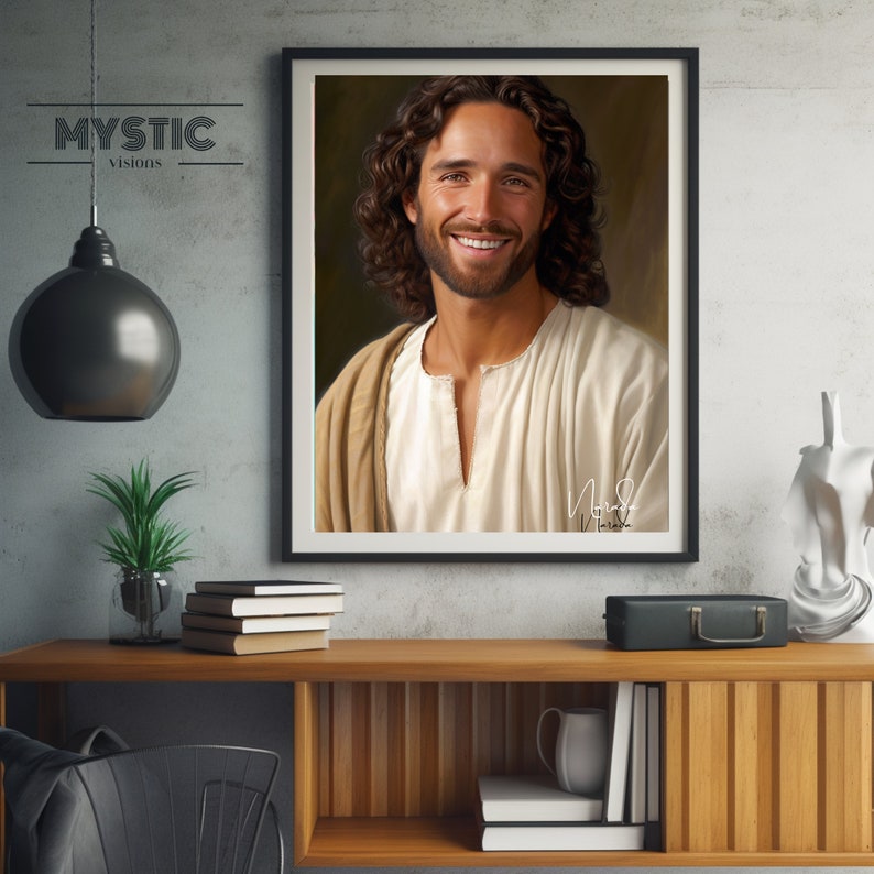 Jesus Christ Poster, Jesus Christ Print, Jesus Painting, Jesus Christ ...