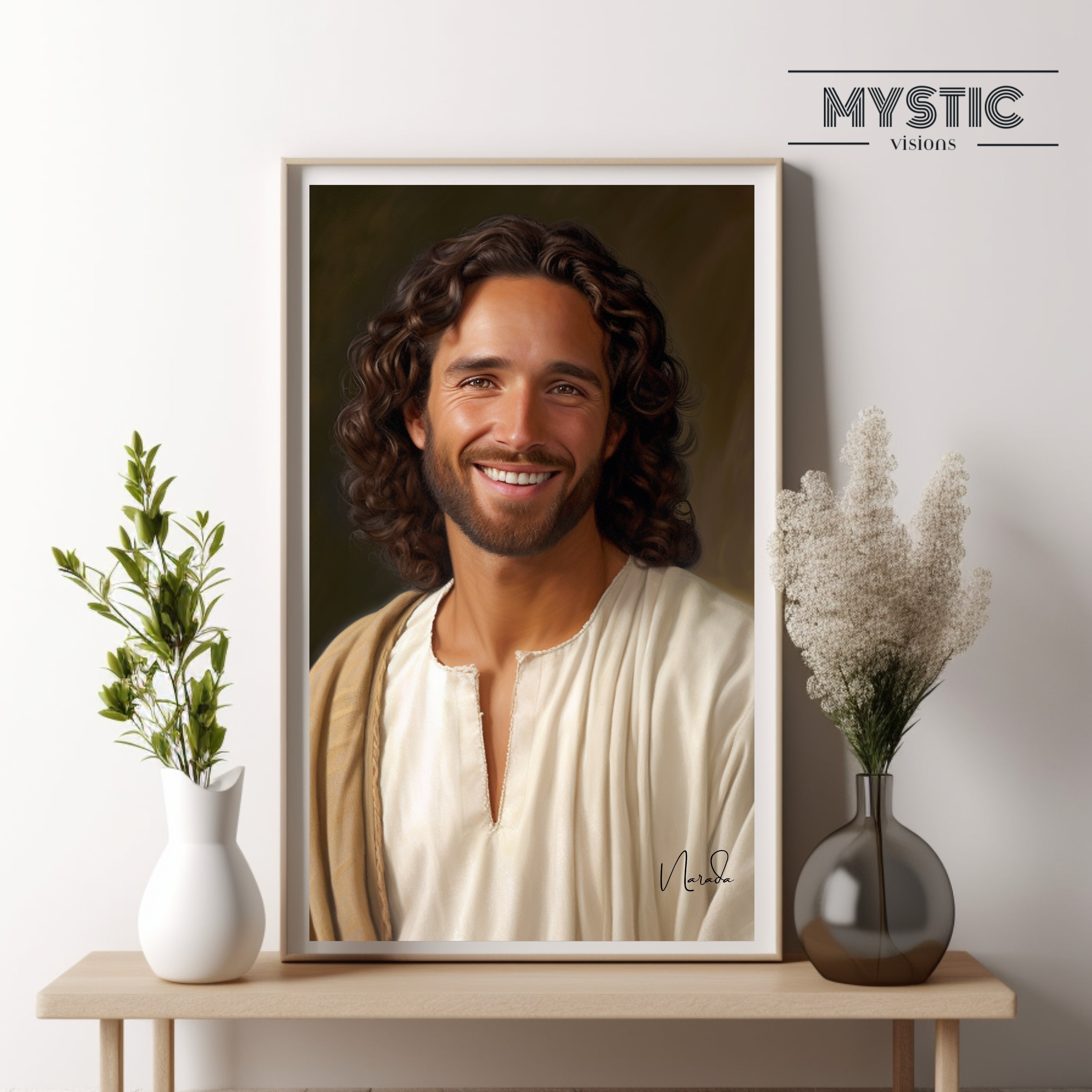 Jesus Christ Poster, Jesus Christ Print, Jesus Painting, Jesus Christ Portrait, Jesus Picture ...