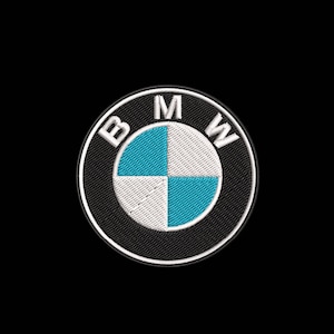 BMW Symbol 2 Sizes Embroidery Design - Etsy