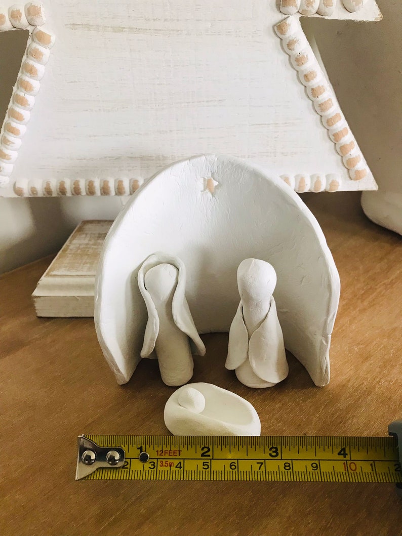 Unique Nativity Scene I Nativity Set I Simple and Elegant I Gift Idea I ...