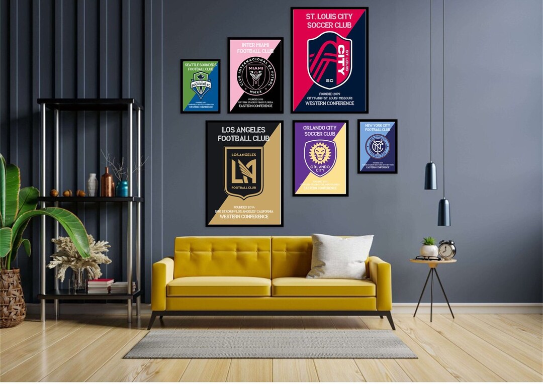 MLS Poster Major League Soccer Poster US Soccer Poster US - Etsy