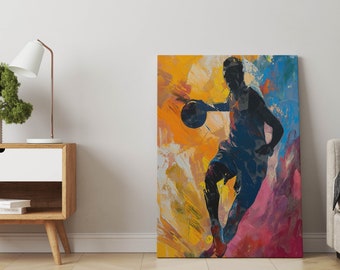 Basketball Poster, Basketball Print, Basketball Wall Art, NBA Wall Art ...