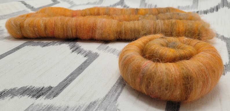 Rolags Puni Spinning Fiber Hand Pulled Rolag 1 Oz - Etsy
