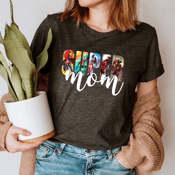 Super Mom T Shirt - Etsy