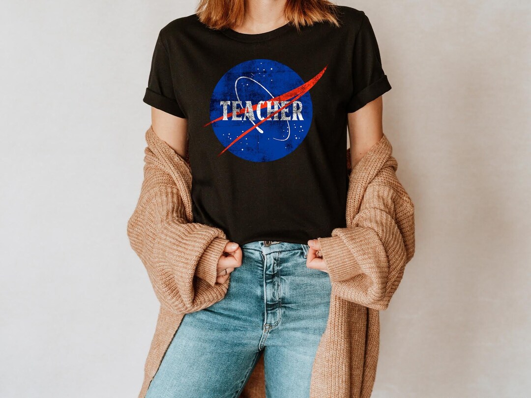Nasa Teacher Shirt, Science Teacher Shirt, Planet Teacher Shirt, Custom ...