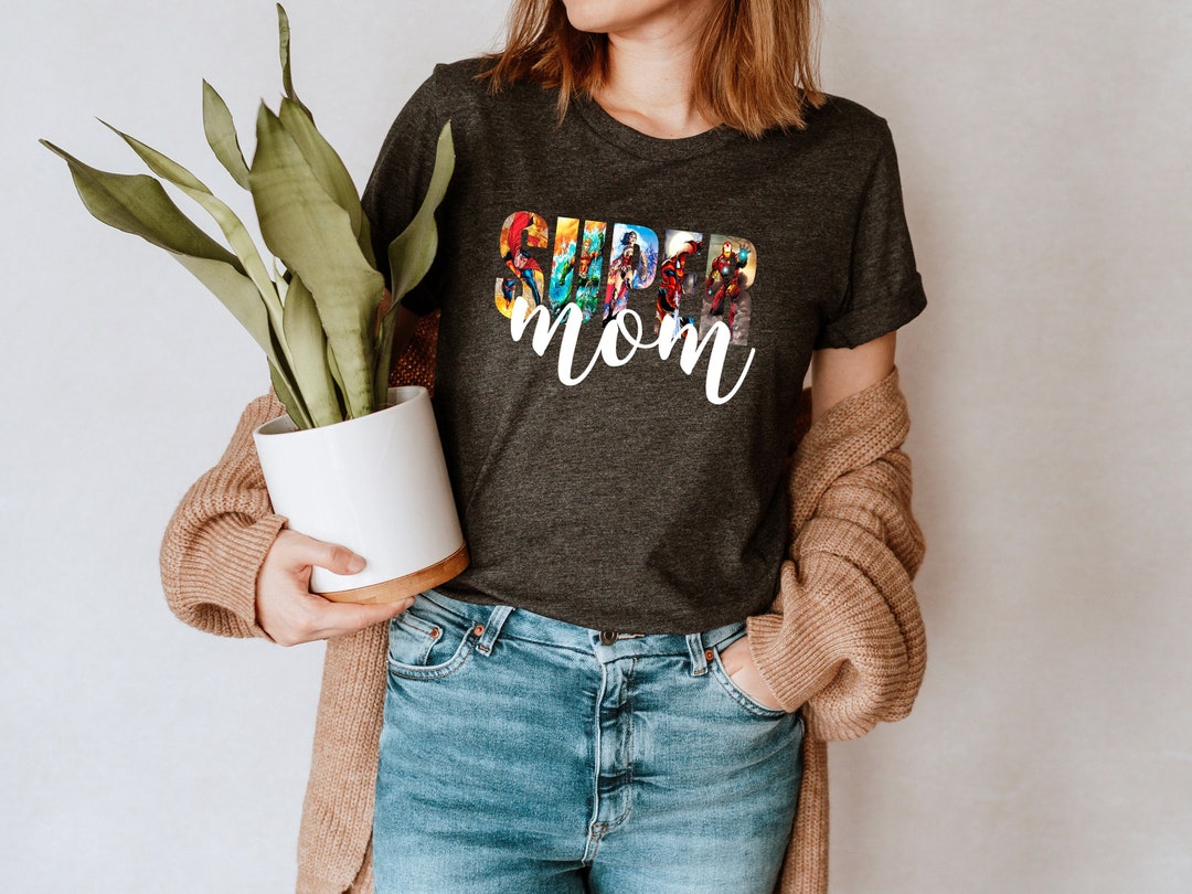 Super Mom Shirt, Mom Gift, Super Mom Gift - Etsy