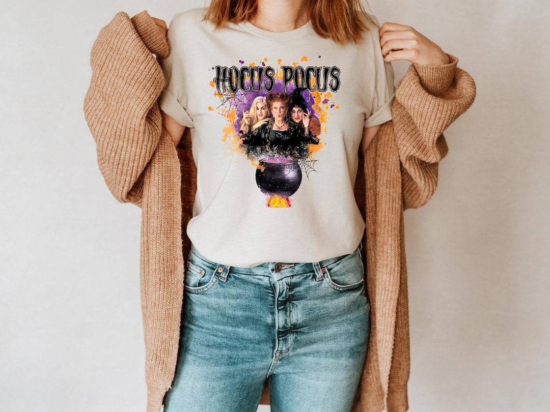 Hocus Pocus Sanderson Sisters T-shirt Halloween Girls Women - Etsy