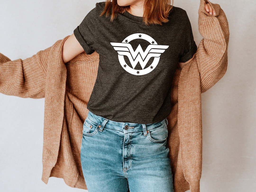 Wonder Woman Shirt, Wonder Mom Gift Shirt, Super Woman Gift, Super Mom ...