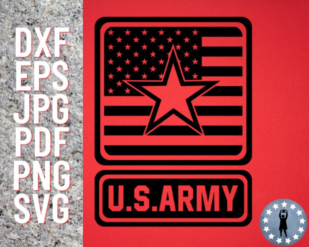 US Army Logo Digital File SVG Dxf Eps Jpg Pdf Png - Etsy