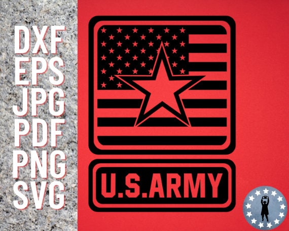 US Army Logo Digital File SVG Dxf Eps Jpg Pdf Png - Etsy
