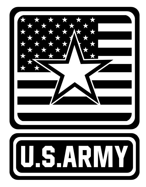 US Army Logo Digital File SVG Dxf Eps Jpg Pdf Png - Etsy