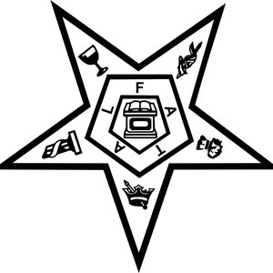 Order of the Eastern Star Logo Emblem Digital Cut File SVG Dxf Eps Jpg ...