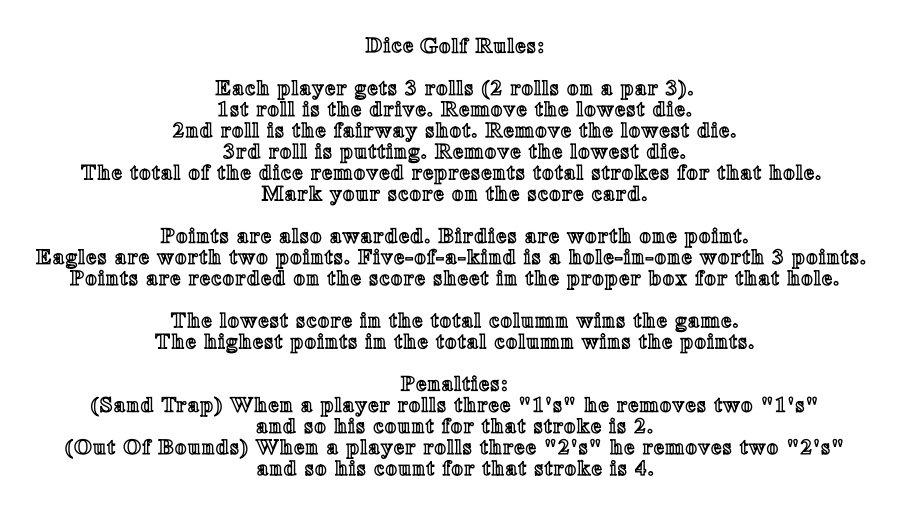 Dice Golf Board Game Digital File Print Laser SVG Dxf Eps Jpg Pdf Png ...