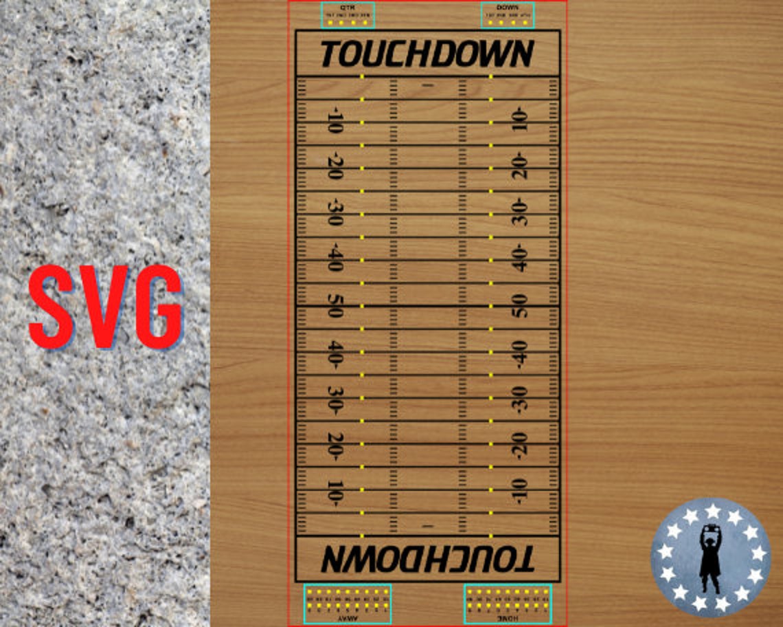 Dice Parlor Football Board Game Digital File SVG - Etsy