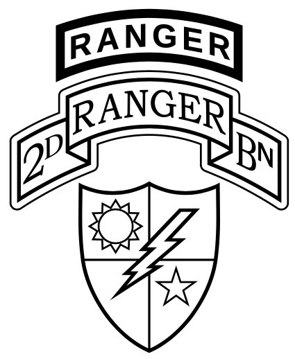 US Army 2nd Ranger Battalion Digital File SVG Eps Jpg Pdf Png Dxf - Etsy