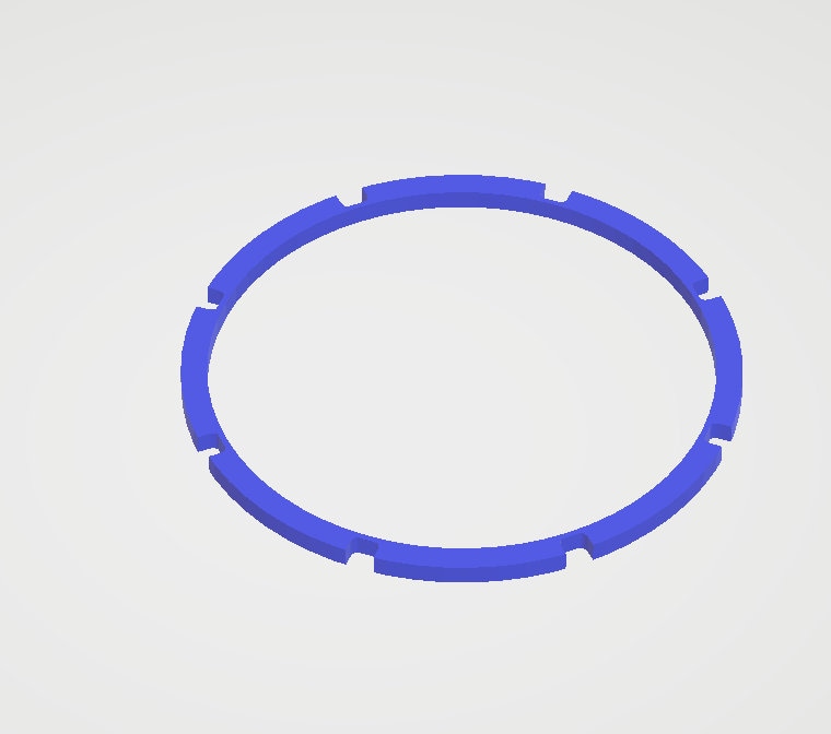 8" Inch Subwoofer Speaker Spacer Ring for 3D Printing or Laser Cutting ...