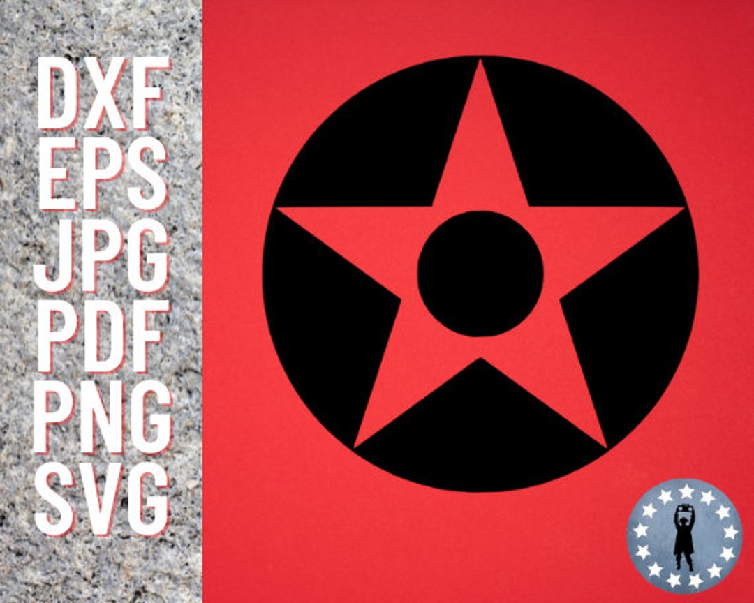 USAF Roundel Insignia Air Force Army Navy Marines Airplane Wing Logo ...