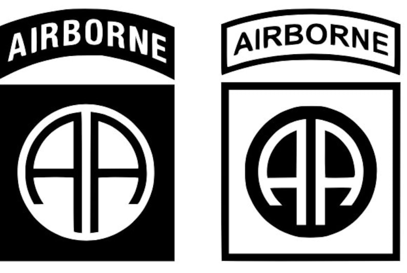 82nd Airborne Division Insignia United States Army Digital File SVG Eps ...