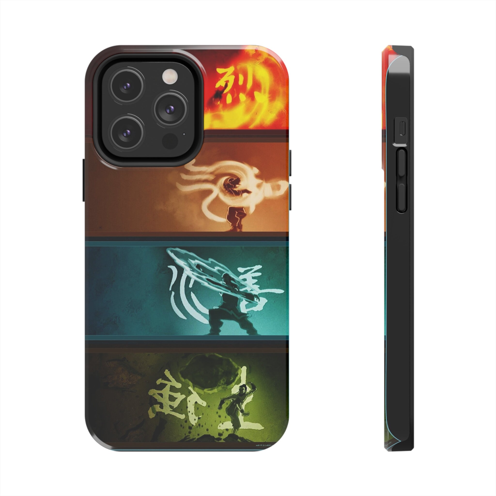 4 Elemental Design, ATLA Animation Tough Cases for iPhone 4 Elements ...