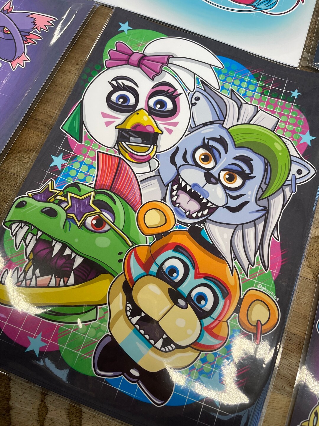 FNAF Security Breach A4 Print - Etsy