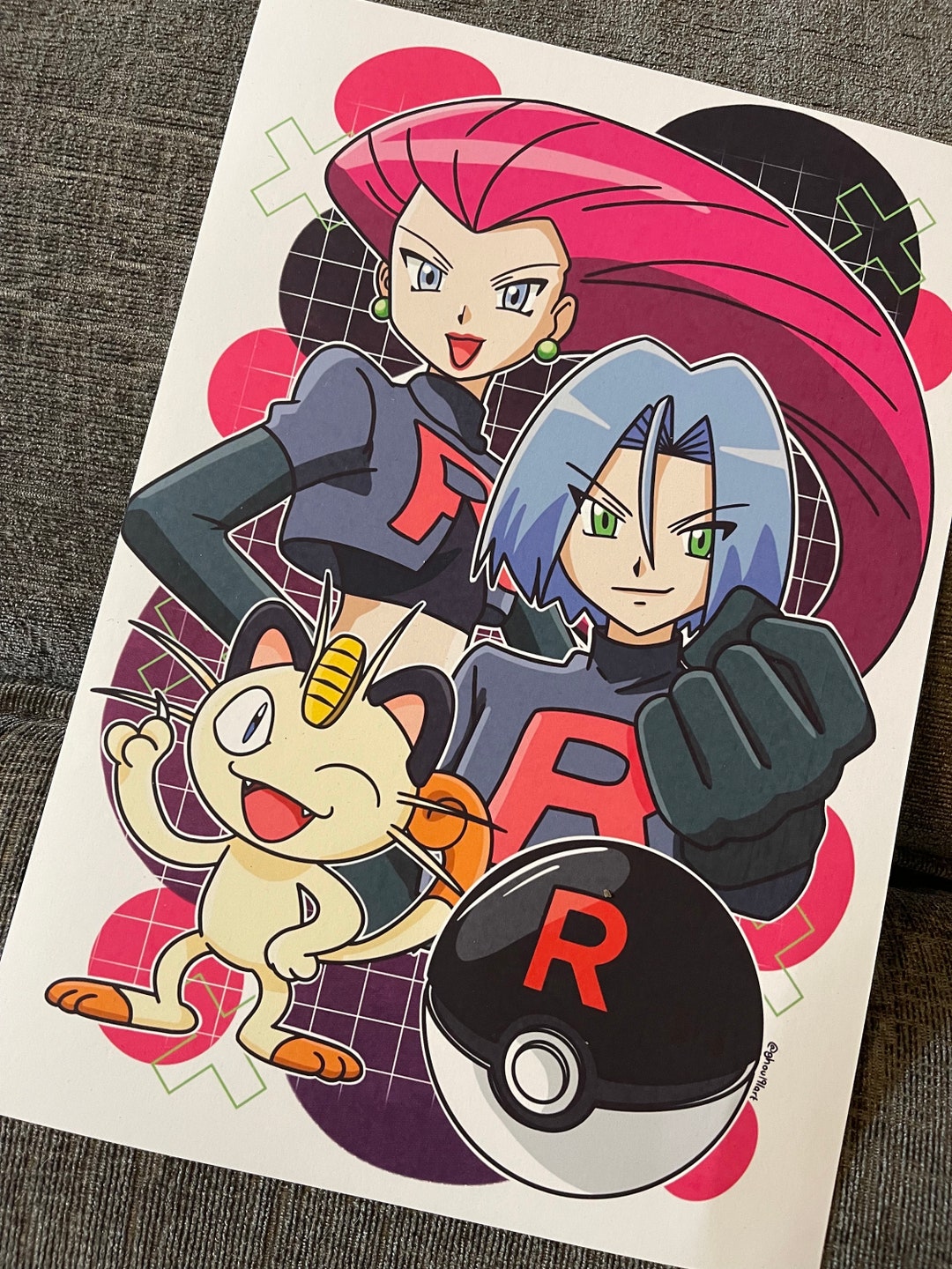 Team Rocket Print - Etsy