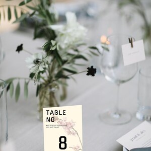 Printable Table Number - Etsy