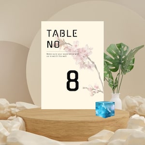 Printable Table Number - Etsy