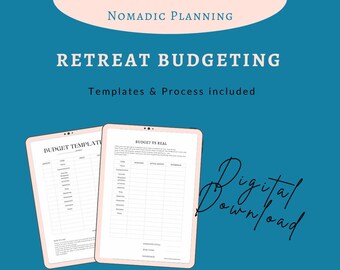 Retreat Sheets Event Planner - Etsy