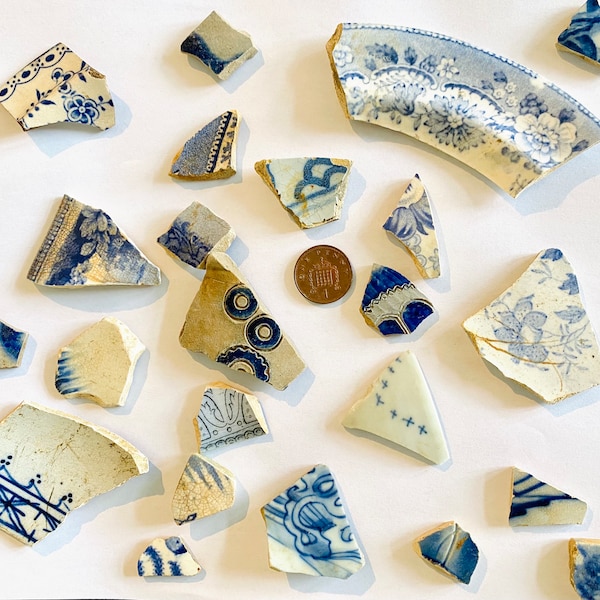 Pottery Shards - Etsy