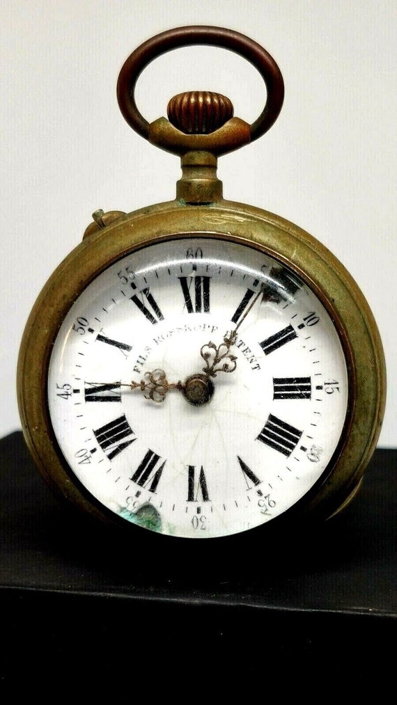 Antique pocket watch Fils Rosskopf Patent . - Gem