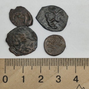 Oriental Medieval Ottoman Copper Coins 14th-16th Century. - Etsy