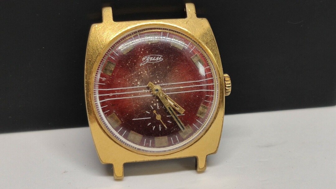 Soviet Zim Watch. Gold Plated. - Etsy