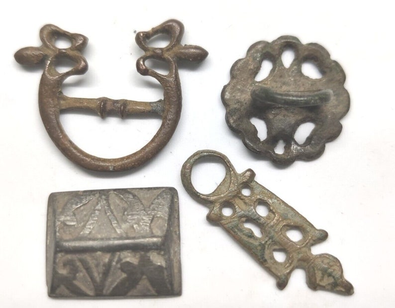 A RARE Bronze Escutcheon of the Eastern Roman Empire of Various Shapes ...
