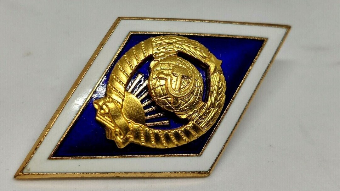 ORIGINAL of the Soviet University of Rombus of the USSR - Etsy