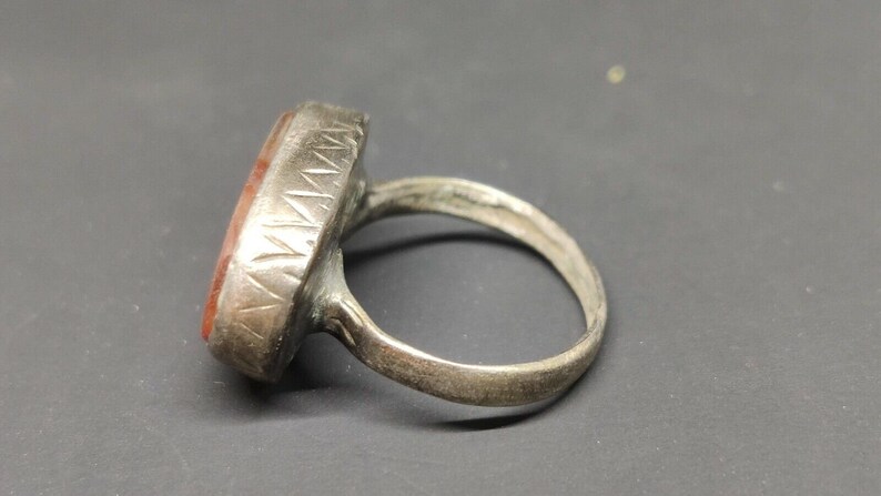 Beautiful Original Medieval Stone Ring. - Etsy