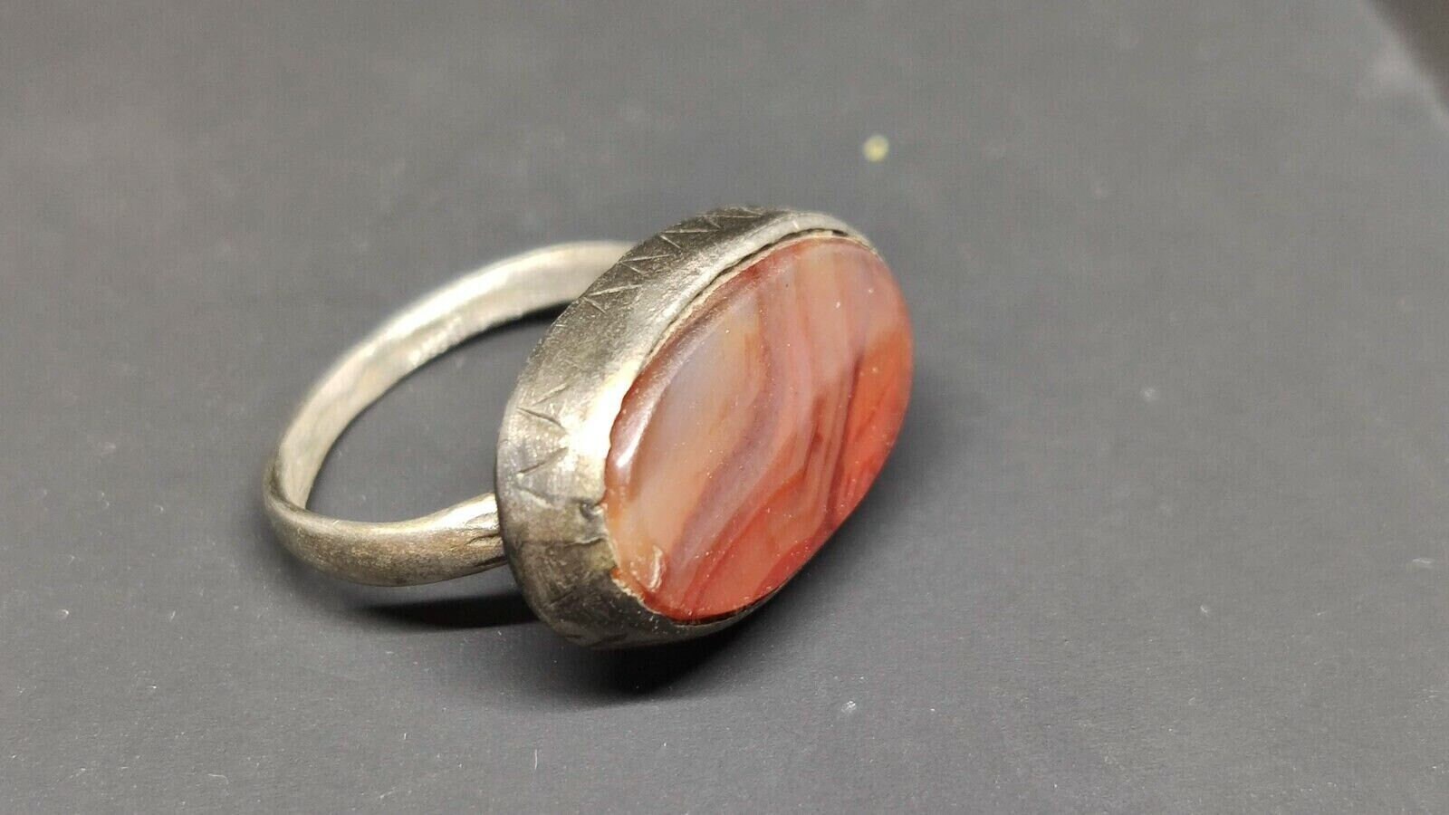 Beautiful Original Medieval Stone Ring. - Etsy