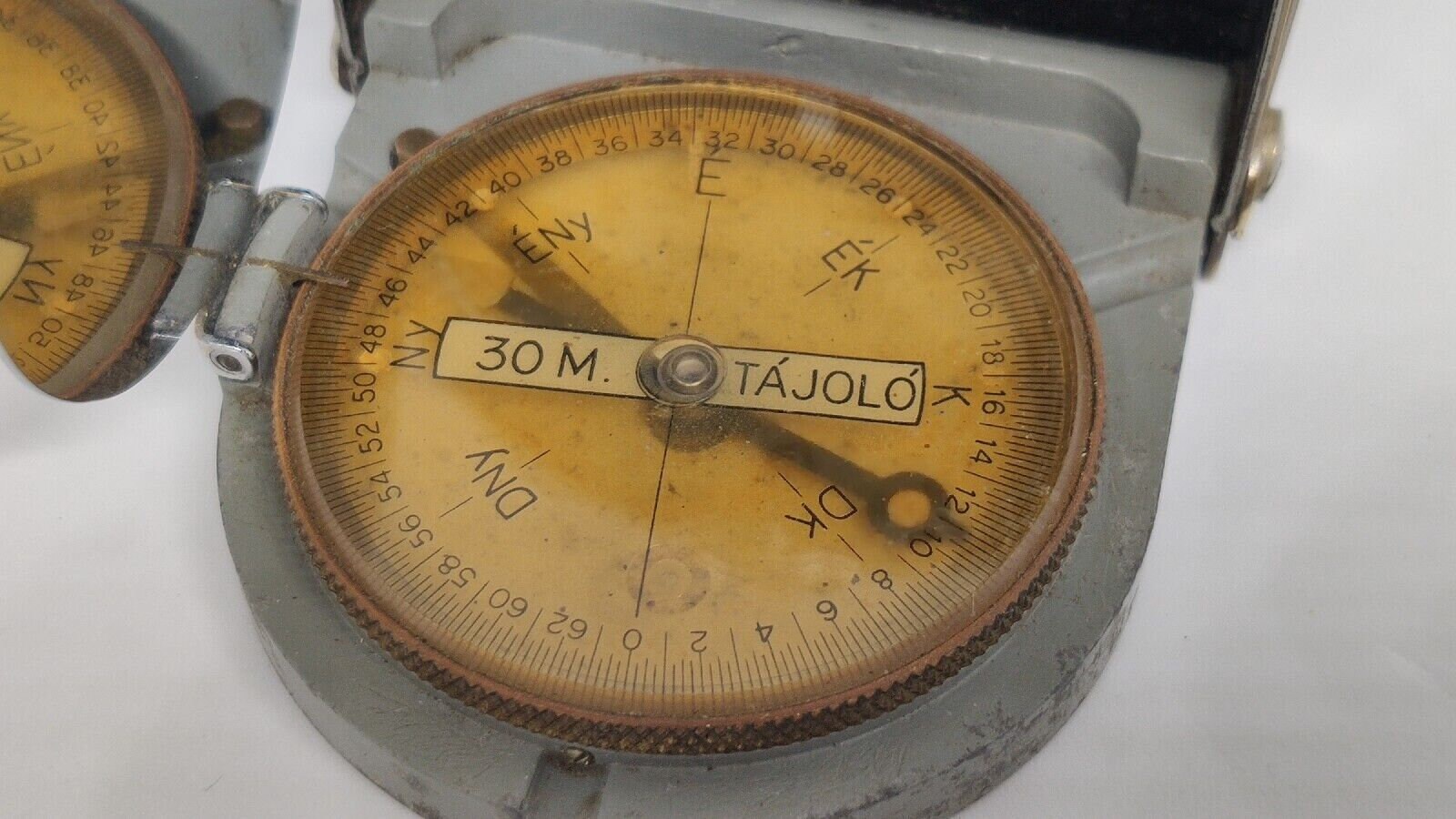 Rare.vintage 1940-41s Hungarian Military Compass From World War Ii ...